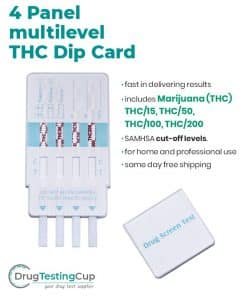 Dip Card Tests – Drug Testing Cup
